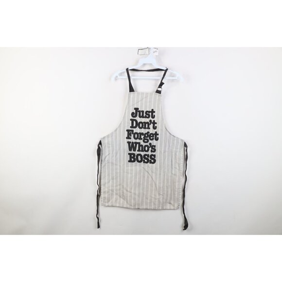 Vintage | Tops | Vintage 7s Womens Osfa Striped Dont Forget Whos Boss ...